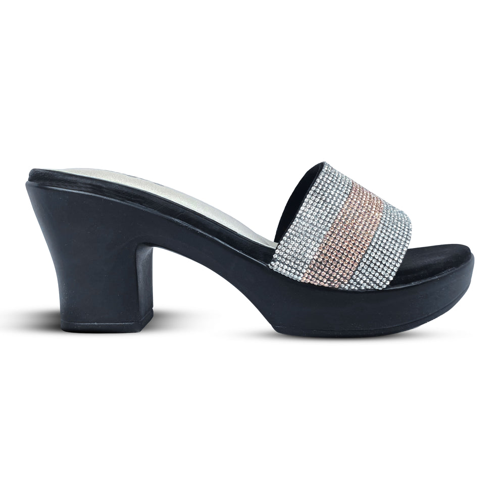 Without Belt Luxurious Stone High Heel Shoes at a Reasonable Price ...